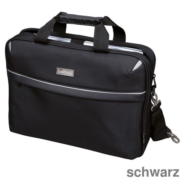 Lightpak Notebook-Tasche "Sierra" schwarz 40 x 30 x 10 cm