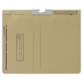 Zippel T-Gleit-Hefter Amtsheftung natronbraun